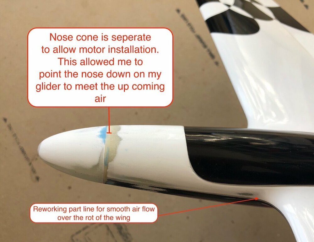 TJIRC mini Q (Konrad's Special Order) - Slope Soaring and Dynamic ...