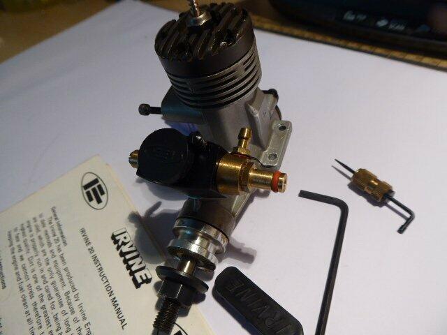 Irvine 20 black head ABC complete with silencer - IC Engines - RCM&E ...