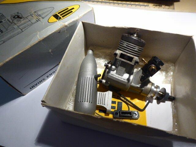 Irvine 20 black head ABC complete with silencer - IC Engines - RCM&E ...