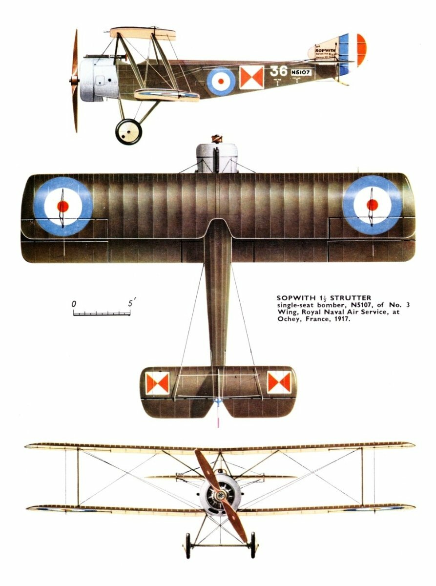 Veron Sopwith 1 1/2 Strutter - Building from Traditional Kits and Plans ...