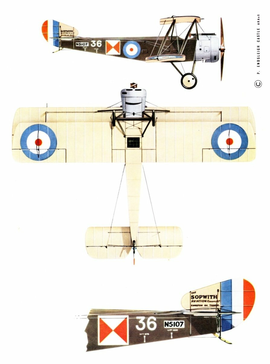 Veron Sopwith 1 1/2 Strutter - Building from Traditional Kits and Plans ...