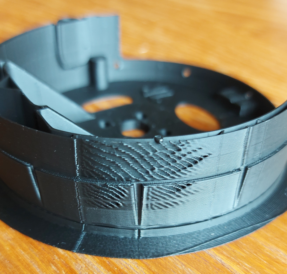 What has caused this 'threadbare' patch? - 3D Printing - RCM&E Home of ...