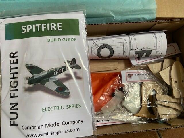Cambrian Spitfire Fun Fighter kit new in the box. - FOR SALE - RCM&E ...
