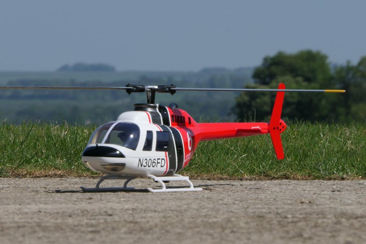 Flywing Bell 206 on a full size helipad. - Member Albums - RCM&E Home ...