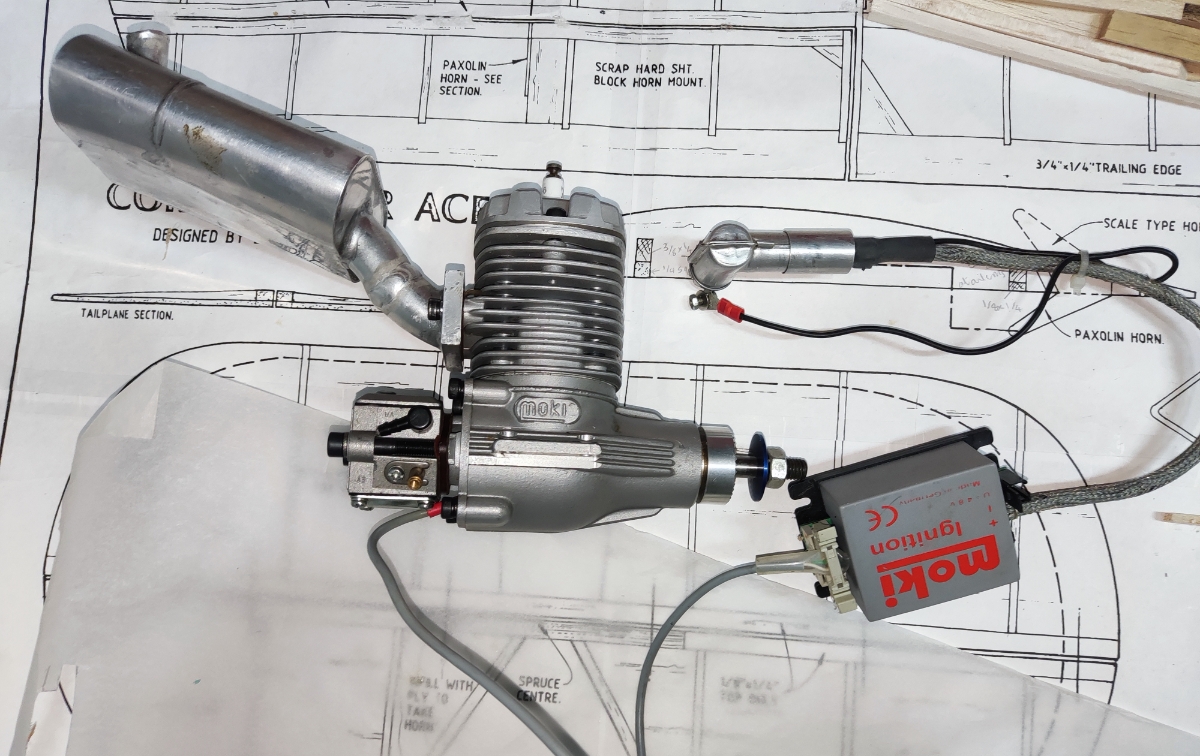 Moki 130 2 stroke 24cc petrol engine........SOLD. - FOR SALE - RCM&E ...