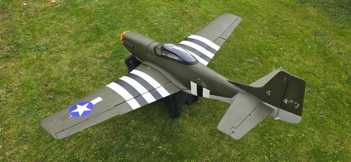 Brian Taylor NA P-51D Mustang - Scale Matters - RCM&E Home of Model ...